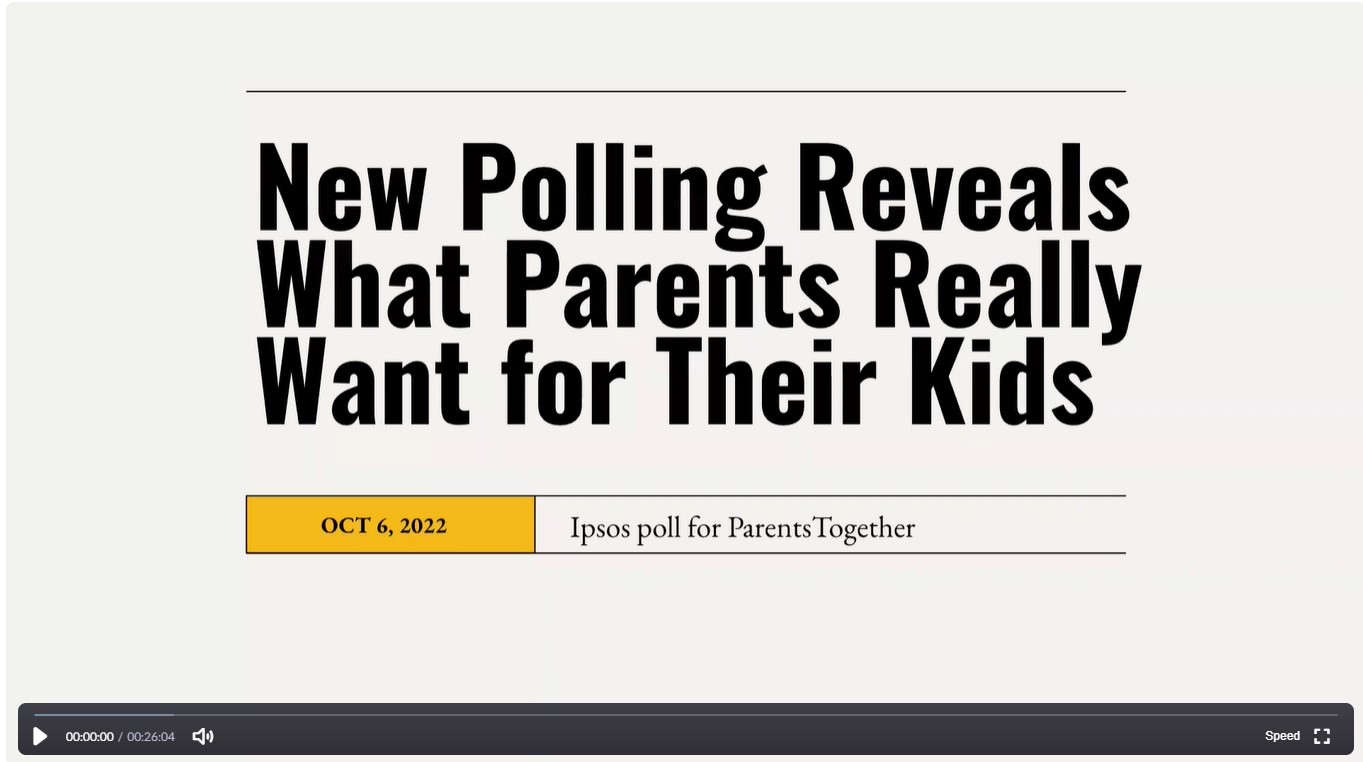 New poll finds 74% of parents feel that politicians are using kids in ...