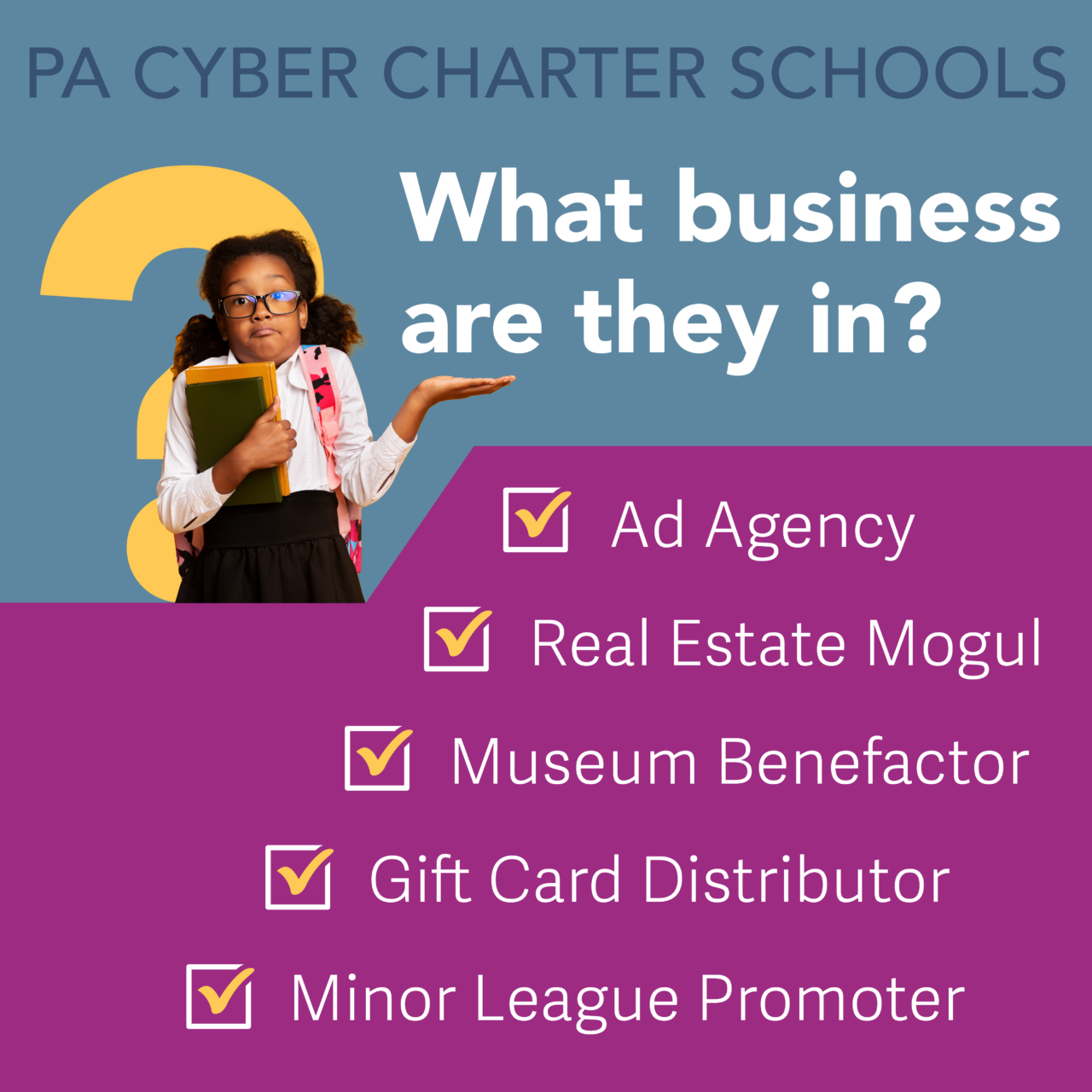 CYBER CHARTER ADVERTISING - Education Voters PA